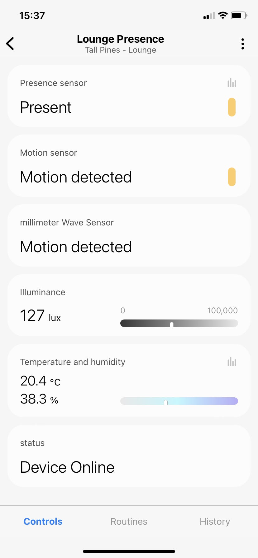 Everything Presence One – SmartThings EXTRAS